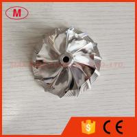 China B03G reverse 55.50/76.13mm 7+7 blades Turbocharger milling/aluminum 2618/billet compressor wheel for sale