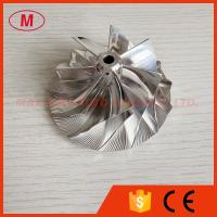 China B03G reverse 55.50/76.13mm 7+7 blades Turbocharger milling/aluminum 2618/billet compressor wheel for sale