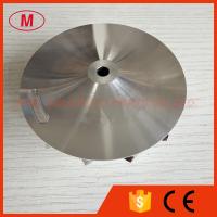 China B03G reverse 55.50/76.13mm 7+7 blades Turbocharger milling/aluminum 2618/billet compressor wheel for sale