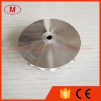 China TD04HL 47.04/58.00mm 9+0 blades point milling Turbocharger milling/aluminum 2618/billet compressor wheel for sale
