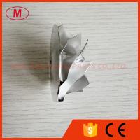 China TD04HL 47.04/58.00mm 9+0 blades point milling Turbocharger milling/aluminum 2618/billet compressor wheel for sale