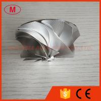 China TD04HL 47.04/58.00mm 9+0 blades point milling Turbocharger milling/aluminum 2618/billet compressor wheel for sale