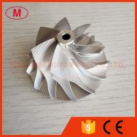 China GT15-25 47.00/61.98mm 7+7 blades Point milling Turbo milling/aluminum 2618/billet compressor wheel for sale