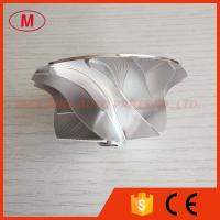 China GT15-25 47.00/61.98mm 7+7 blades Point milling Turbo milling/aluminum 2618/billet compressor wheel for sale