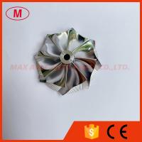 China TD03 Reverse 39.00/47.00mm 8+0blades High Performance Turbo Milling/aluminum 2618/billet Compressor Wheel for sale
