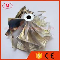 China G30/G35-900 Forward 884001/19251 61.75/76.60mm 5+5 Blades Turbo Milling/billet Compressor Wheel for 880695-5001S/880700-5001S/880700-5002S/880700-5003S/880700-5004S/880693-5003S/880704-50 for sale