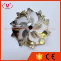 China G30/G35-900 Forward 884001/19251 61.75/76.60mm 5+5 Blades Turbo Milling/billet Compressor Wheel for 880695-5001S/880700-5001S/880700-5002S/880700-5003S/880700-5004S/880693-5003S/880704-50 for sale