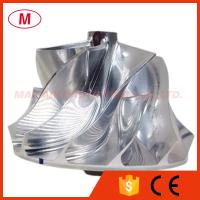 China GT15-25 reverse 6+6 blades 46.50/60.00mm LEP style high Performance milling/aluminum 2618/billet compressor wheel for sale