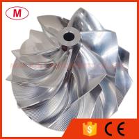 China GT15-25 reverse 6+6 blades 46.50/60.00mm LEP style high Performance milling/aluminum 2618/billet compressor wheel for sale