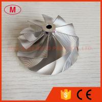 China GT15-25 Reverse 54.28/67.40mm 9+0 Blades Point Milling Turbo Aluminum 2618/billet Compressor Wheel for sale