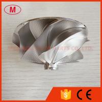 China GT15-25 Reverse 54.28/67.40mm 9+0 Blades Point Milling Turbo Aluminum 2618/billet Compressor Wheel for sale