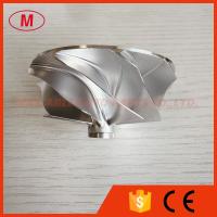 China GT15-25 forward 48.34/60.01mm 9+0blades point milling turbo milling/aluminum 2618/billet compressor wheel for sale