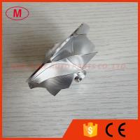 China GT15-25 forward 48.34/60.01mm 9+0blades point milling turbo milling/aluminum 2618/billet compressor wheel for sale