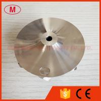 China GT15-25 45.66/60.01mm 8+0blades Point Milling Turbo Milling/aluminum 2618/billet Compressor Wheel for sale