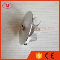 China GT15-25 45.66/60.01mm 8+0blades Point Milling Turbo Milling/aluminum 2618/billet Compressor Wheel for sale