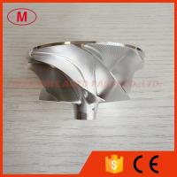 China GT15-25 45.66/60.01mm 8+0blades Point Milling Turbo Milling/aluminum 2618/billet Compressor Wheel for sale