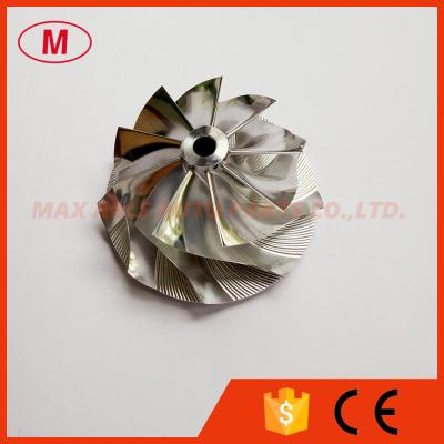 China GTA2359V 44.51/59.48mm 9+0blades turbo milling/aluminum 2618/billet compressor wheel FOR 842127-0001, 775095-0001, 769686-0001 Landcruiser D4D Utility V8 (VDJ78/VDJ79) 2007-2018, Engine: 1VDFTV 4.5L for sale