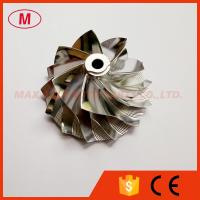 China GTX2867R GEN ll 49.63/67.40mm 7+7blades LEP style high performance turbo milling/aluminum 2618/billet compressor wheel for sale