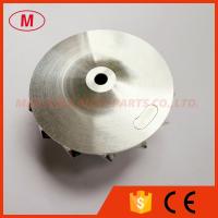 China GTX2867R GEN ll 49.63/67.40mm 7+7blades LEP style high performance turbo milling/aluminum 2618/billet compressor wheel for sale