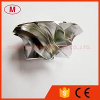 China GTX2867R GEN ll 49.63/67.40mm 7+7blades LEP style high performance turbo milling/aluminum 2618/billet compressor wheel for sale