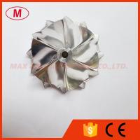 China GT35 67.43/82.00mm 6+6 blades high performance turbocharger milling/aluminum 2618/billet compressor whee for sale