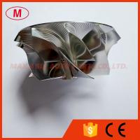 China GT35 67.43/82.00mm 6+6 blades high performance turbocharger milling/aluminum 2618/billet compressor whee for sale