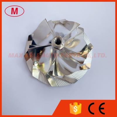 China GT47 73.90/102.90mm 5+5 Blades Turbocharger Milling/aluminum 2618/billet Compressor Wheel for sale