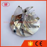 China GT47 73.90/102.90mm 5+5 Blades Turbocharger Milling/aluminum 2618/billet Compressor Wheel for sale