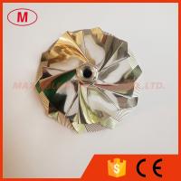 China GT47 73.90/102.90mm 5+5 Blades Turbocharger Milling/aluminum 2618/billet Compressor Wheel Splitter height:39.00mm for sale