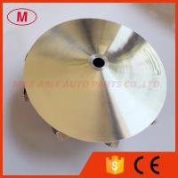 China GT47 67.00/102.00mm forward 5+5 Blades high performance turbo aluminum 2618/milling/Billet compressor wheel for sale