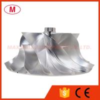 China GT5530 94.75/133.00mm 7+7 Blades Point Milling Dodecagon Nut Design High Performance Turbo Aluminum 2618/billet Compressor Wheel for sale