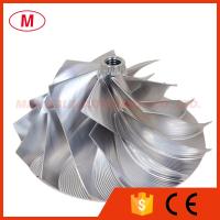 China GT55 94.00/144.00mm 7+7 Blades Dodecagon Nut Design High Performance Turbo Milling/aluminum 2618/billet Compressor Wheel for sale