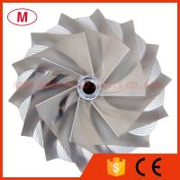 China GT55 94.00/144.00mm 7+7 Blades Dodecagon Nut Design High Performance Turbo Milling/aluminum 2618/billet Compressor Wheel for sale