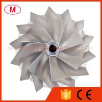 China GT55 7+7 blades 88.85/122.00mm Dodecagon Nut design, Performance Design turbo milling/aluminum 2618/billet compressor wheel for sale