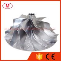 China GT55 7+7 blades 88.80/131.97mm Dodecagon Nut design Performance Design turbo milling/aluminum 2618/billet compressor wheel for sale