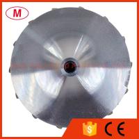China GT55 7+7 blades 88.80/131.97mm Dodecagon Nut design Performance Design turbo milling/aluminum 2618/billet compressor wheel for sale