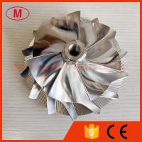 China GT55 106.29/144.33mm 7+7 Blades Dodecagon Nut Design High Performance Turbo Milling/aluminum 2618/billet Compressor Wheel for sale