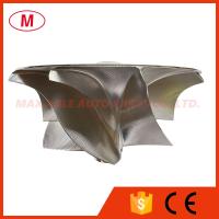 China GTX5544R GEN-II forward 871505-0001, 150501-12329 106.50/144.36mm 5+5Blades Point Milling, Dodecagon Nut design, Sharp Trailing Edgeturbo billet/aluminum 2618/Milling compressor wheel FOR 851285-5022S for sale
