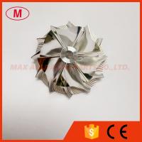 China GT15-25 6+6 blades 41.52/56.02mm high performance turbocharger milling/aluminum 2618/billet compressor wheel for sale
