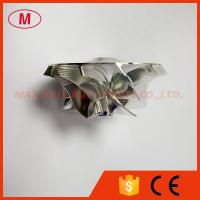 China GT15-25 6+6 blades 41.52/56.02mm high performance turbocharger milling/aluminum 2618/billet compressor wheel for sale