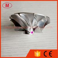 China TB25 445436-0002 42.56/60.13mm 6+6 blades turbo milling/aluminum 2618/billet compressor wheel for 14411-24004 for sale