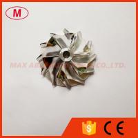 China K26 47.50/65.94mm 6+6 blades high performance Turbo milling/aluminum 2618/billet compressor wheel for sale