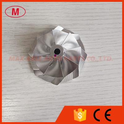 China GTX2867R GEN II reverse 49.63/67.40mm 8+0 blades Point milling turbo milling/aluminum 2618/billet compressor wheel for sale