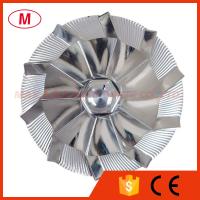 China GTB3576 50.48/77.20mm 10+0 blades Turbo milling/aluminum 2618/billet compressor wheel for 17201-E0734/E7031 Engine:J07E ranger for sale