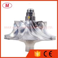 China GTB3576 50.48/77.20mm 10+0 blades Turbo milling/aluminum 2618/billet compressor wheel for 17201-E0734/E7031 Engine:J07E ranger for sale