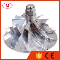 China GTB3576 50.48/77.20mm 10+0 blades Turbo milling/aluminum 2618/billet compressor wheel for 17201-E0734/E7031 Engine:J07E ranger for sale