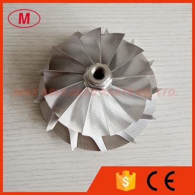 China GTX4709R 80.50/109.14mm 13+0 blades Point milling turbocharger milling/aluminum 2618/billet compressor wheel for 851285-5012S GEN II for sale