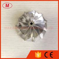 China K16 59.00/78.00mm 11+0 blades turbo billet/milling/aluminum 2618 compressor wheel for sale