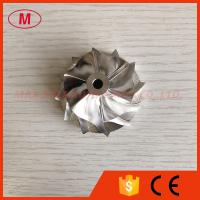 China GT15-25 433256-0003 37.91/49.00mm 6+6 blades high performance turbo billet/milling/aluminum 2618 compressor wheel for sale