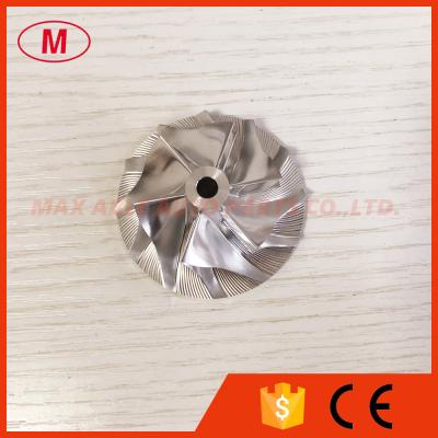 China GT15-25 436131-0019 36.78/52.19mm 6+6 blades turbo milling/aluminum 2618/billet compressor wheel for 709836/727461 for sale